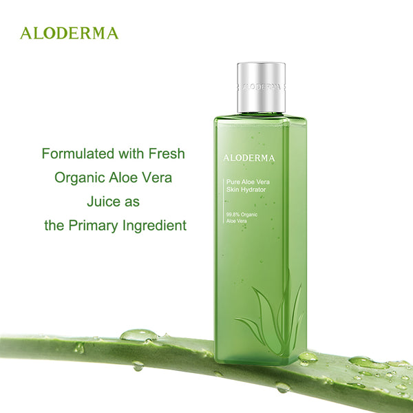 Pure Aloe Vera Skin Hydrator - 99.8% Organic Aloe - ALODERMA