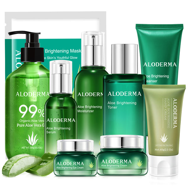 Ultimate Aloe Brightening Set - ALODERMA