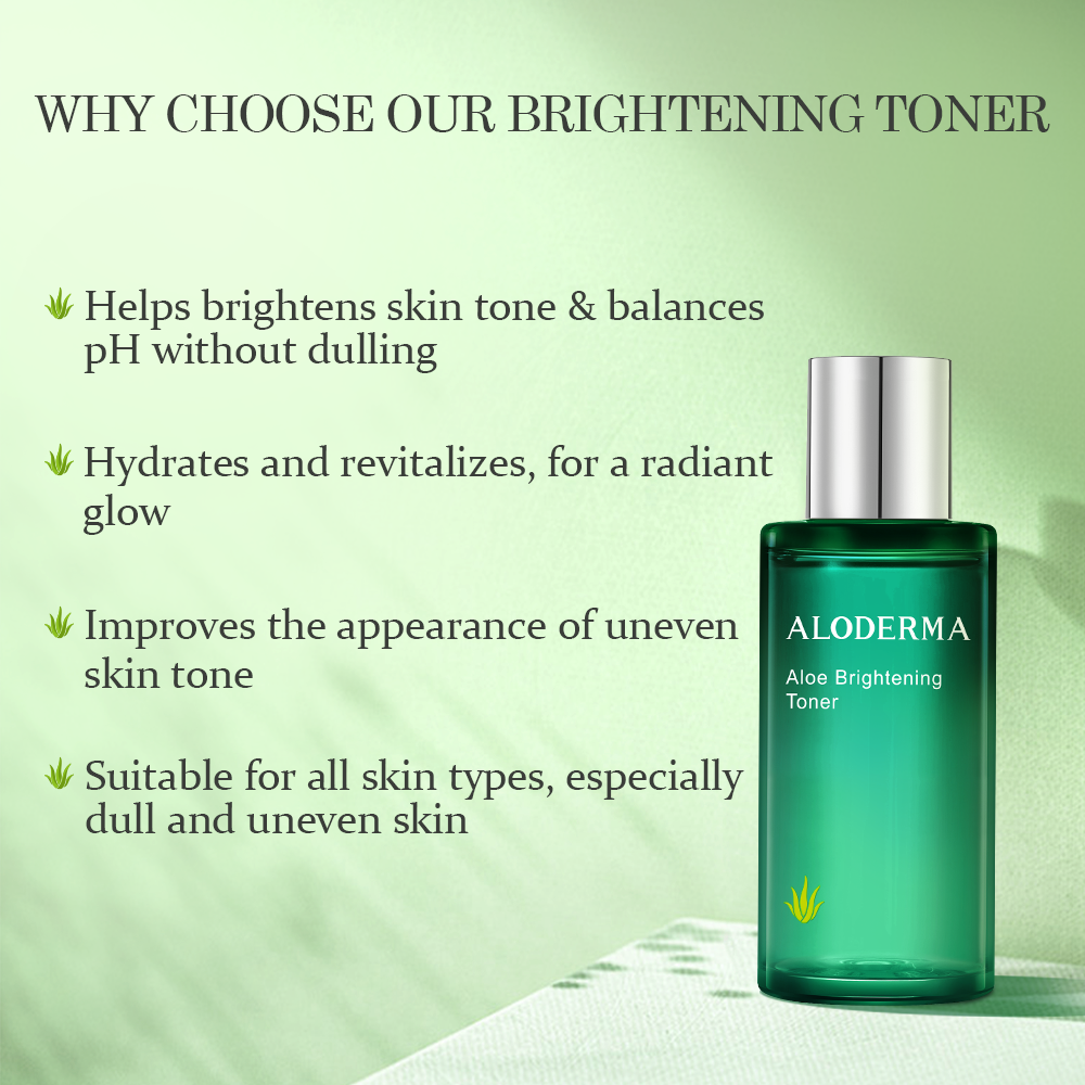 Aloe Brightening Toner - ALODERMA