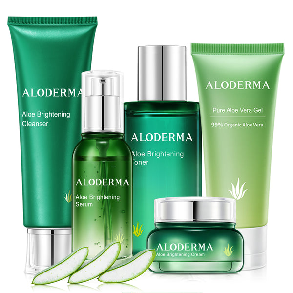 Signature Aloe Brightening Set - ALODERMA