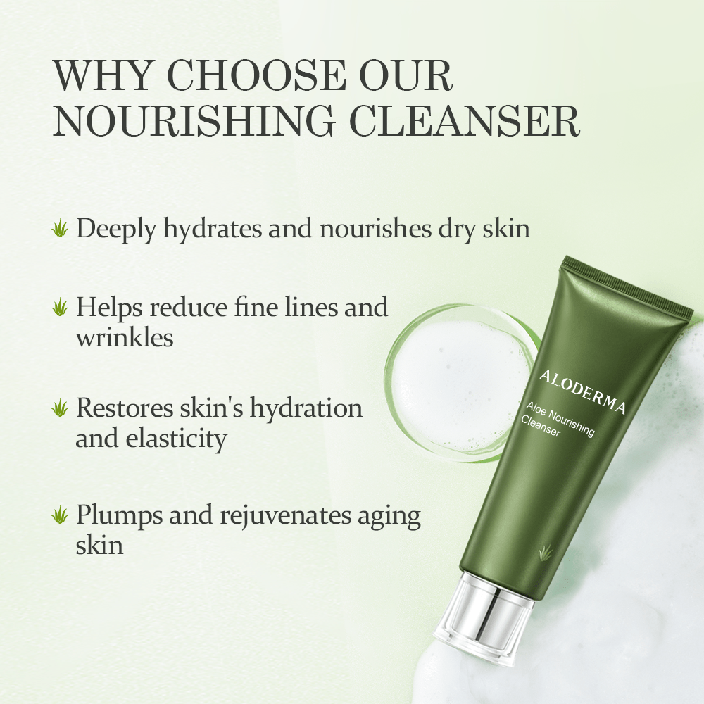 Aloe Firming & Nourishing Facial Cleanser - ALODERMA