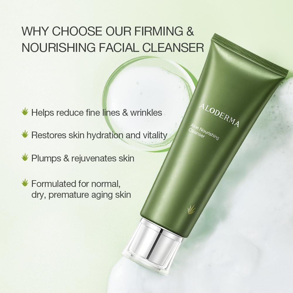 Aloe Firming & Nourishing Facial Cleanser - ALODERMA