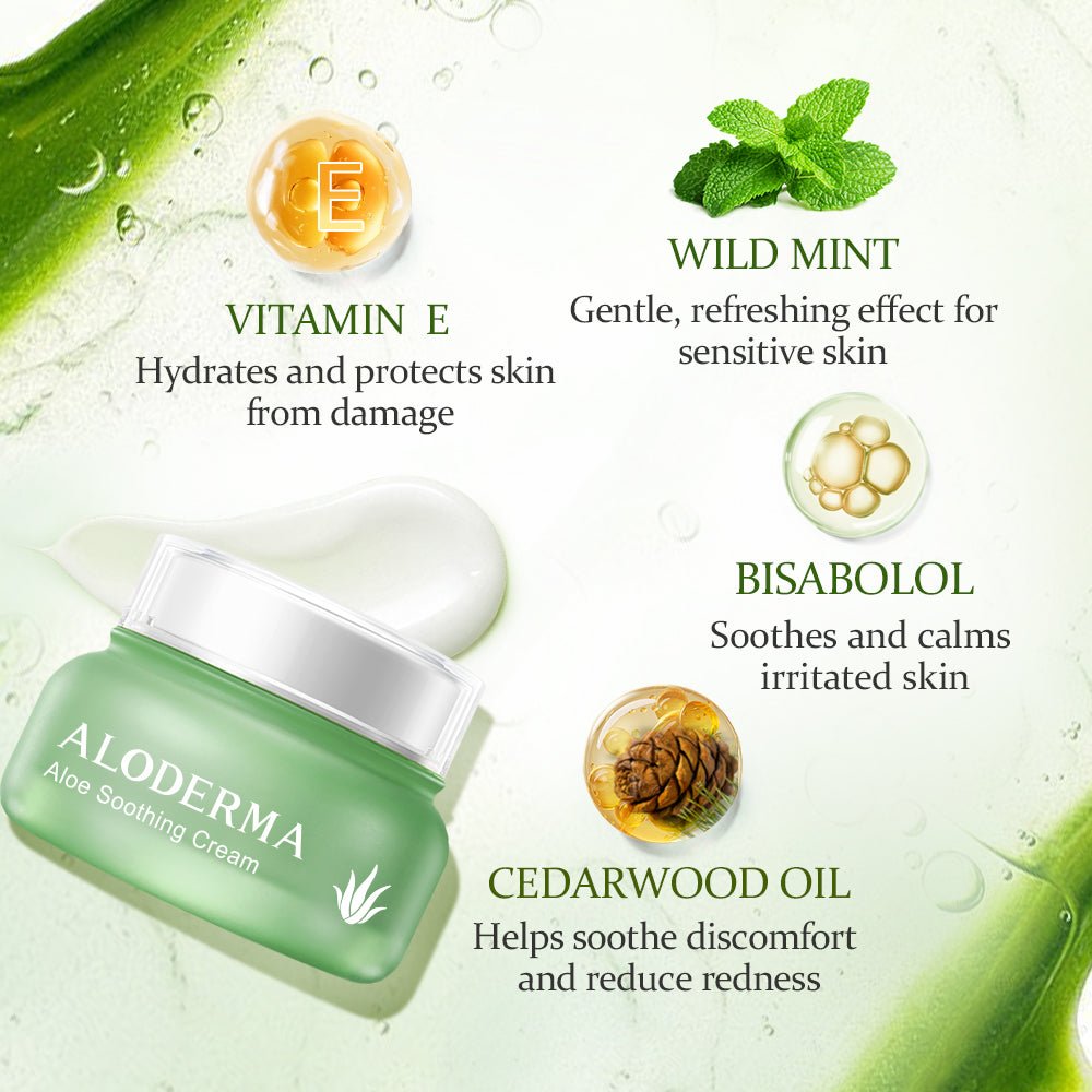 Aloe Soothing & Moisturizing Cream - ALODERMA