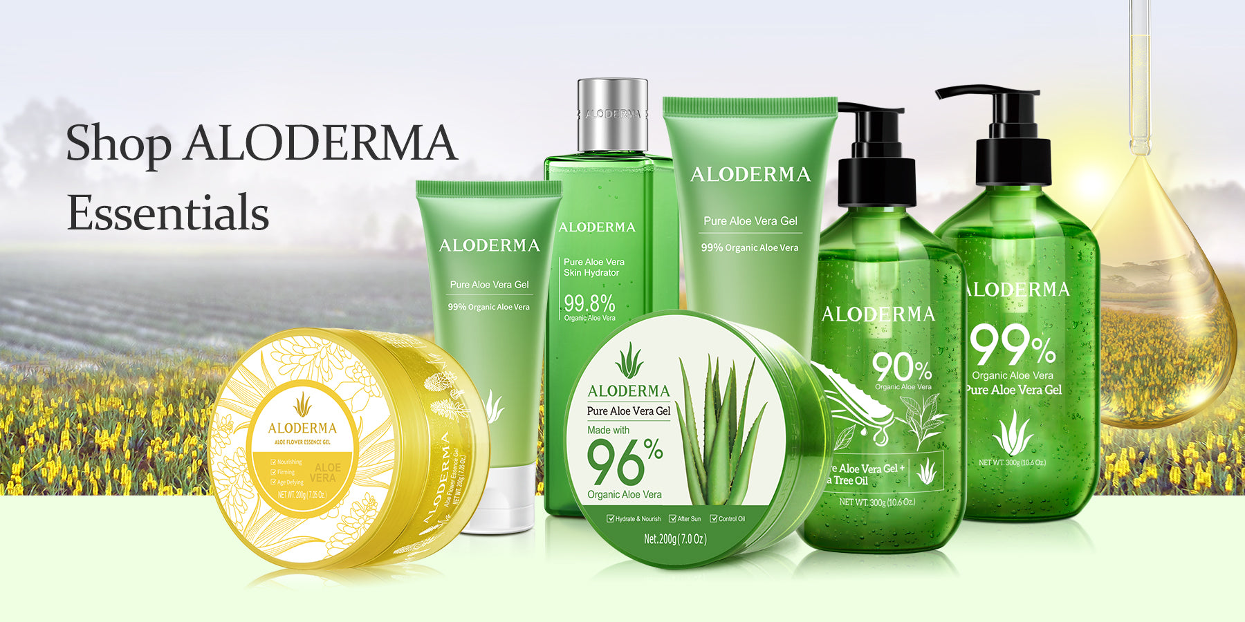 ALODERMA Natural - Fresh Aloe Skin Care